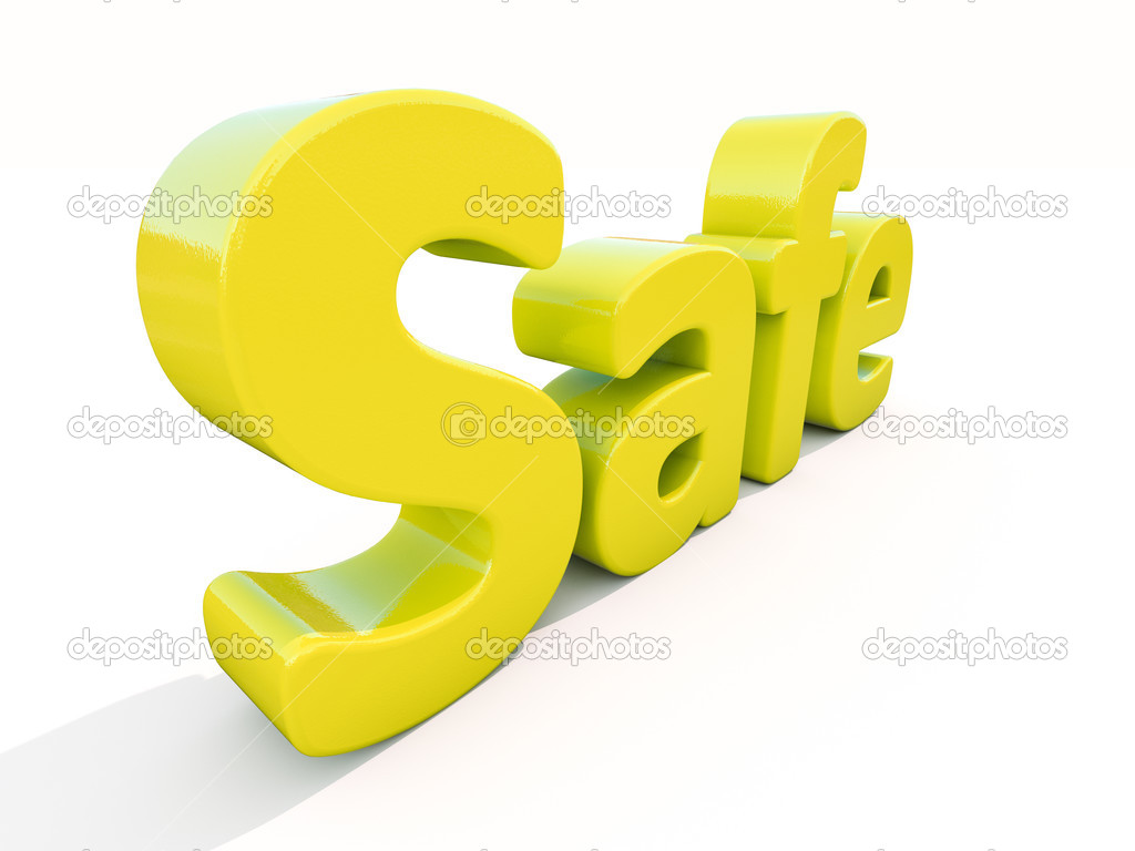 3d word safe Stock Photo by ©Supertrooper 43200647