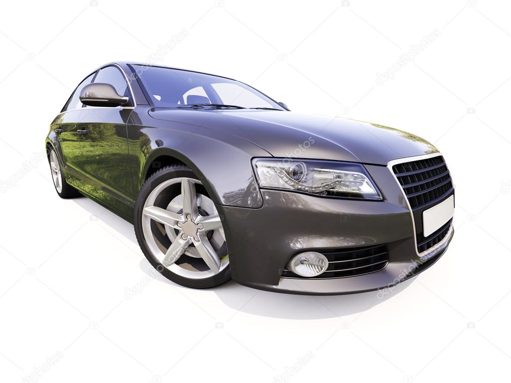 Moderno coche de lujo — Foto de stock #44626533 © Supertrooper