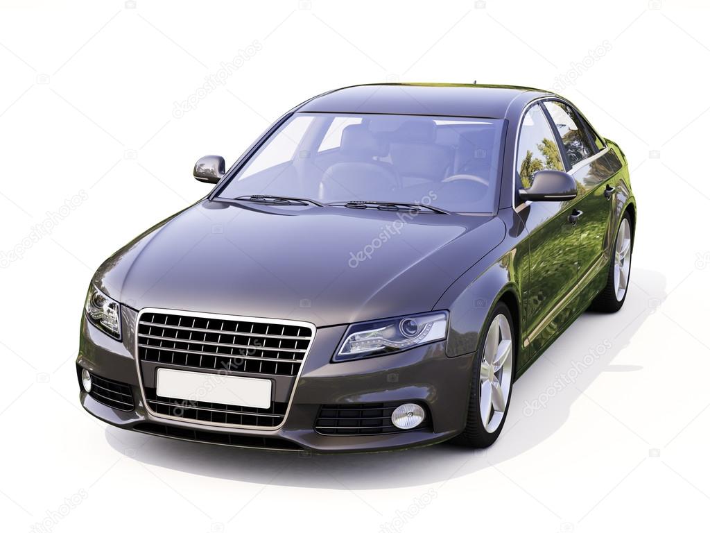 Modern luxury car ⬇ Stock Photo, Image by © Supertrooper #44626543