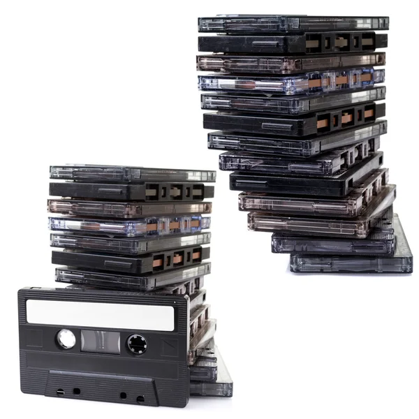 A stack of audio cassettes Stock Photos, Royalty Free A stack of audio ...