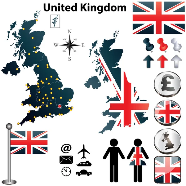 Clipart Uk Map