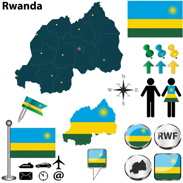 Rwanda Vector Art Stock Images | Depositphotos