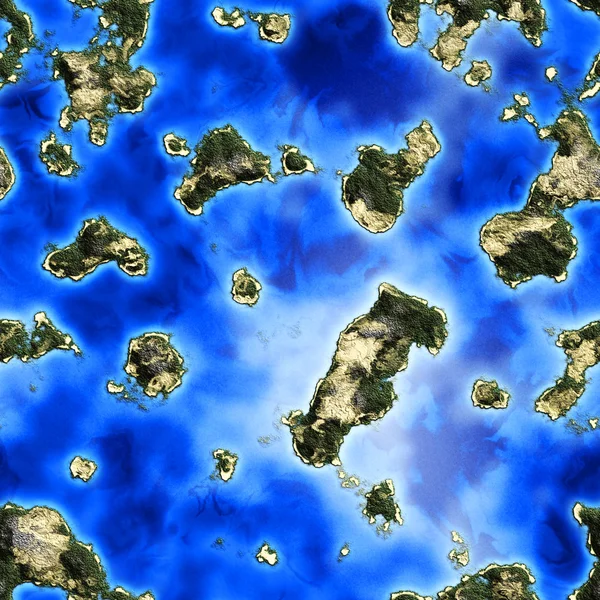 Seamless texture blue wallpaper with a pattern — Stock Photo © LLEPOD ...