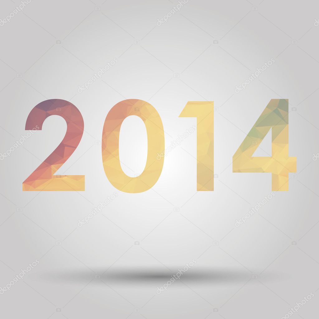 2014 número de vector Vector de stock #38880483 de ©Moguchev