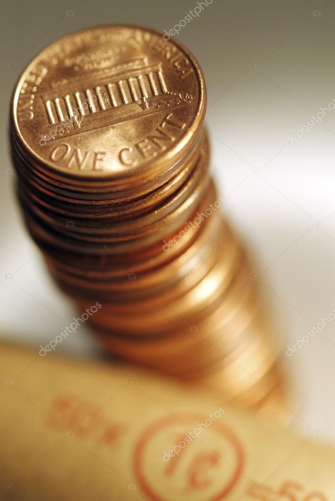 Cent coins. Stock Photo by ©enduro 17003085