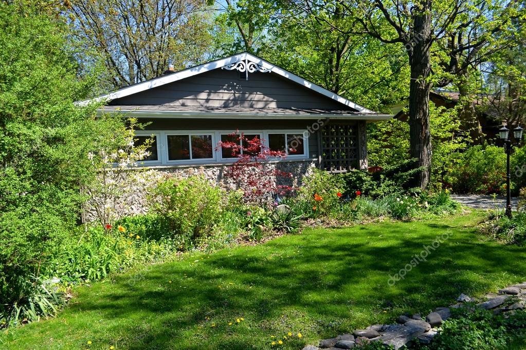 Nice cottage in spring. Stock Photo by ©sucher 25814995