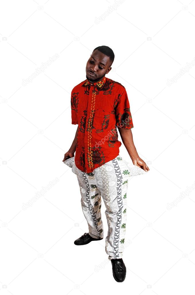 Poor black man. — Stock Photo © sucher #37458983