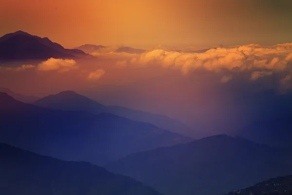 Himalaya sunset Stock Photos, Royalty Free Himalaya sunset Images ...