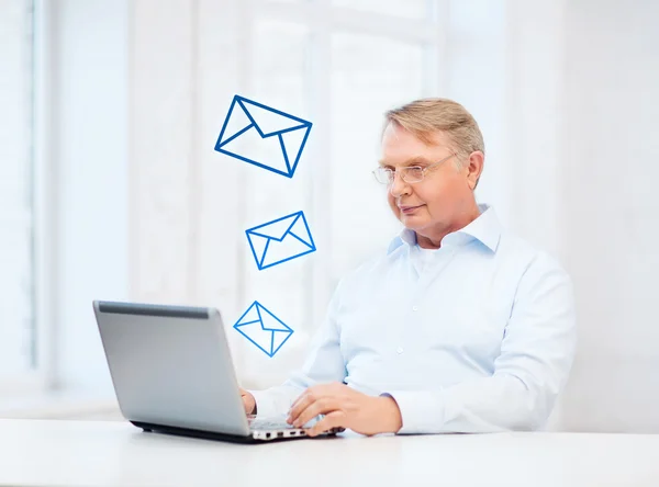 Man Sending Email