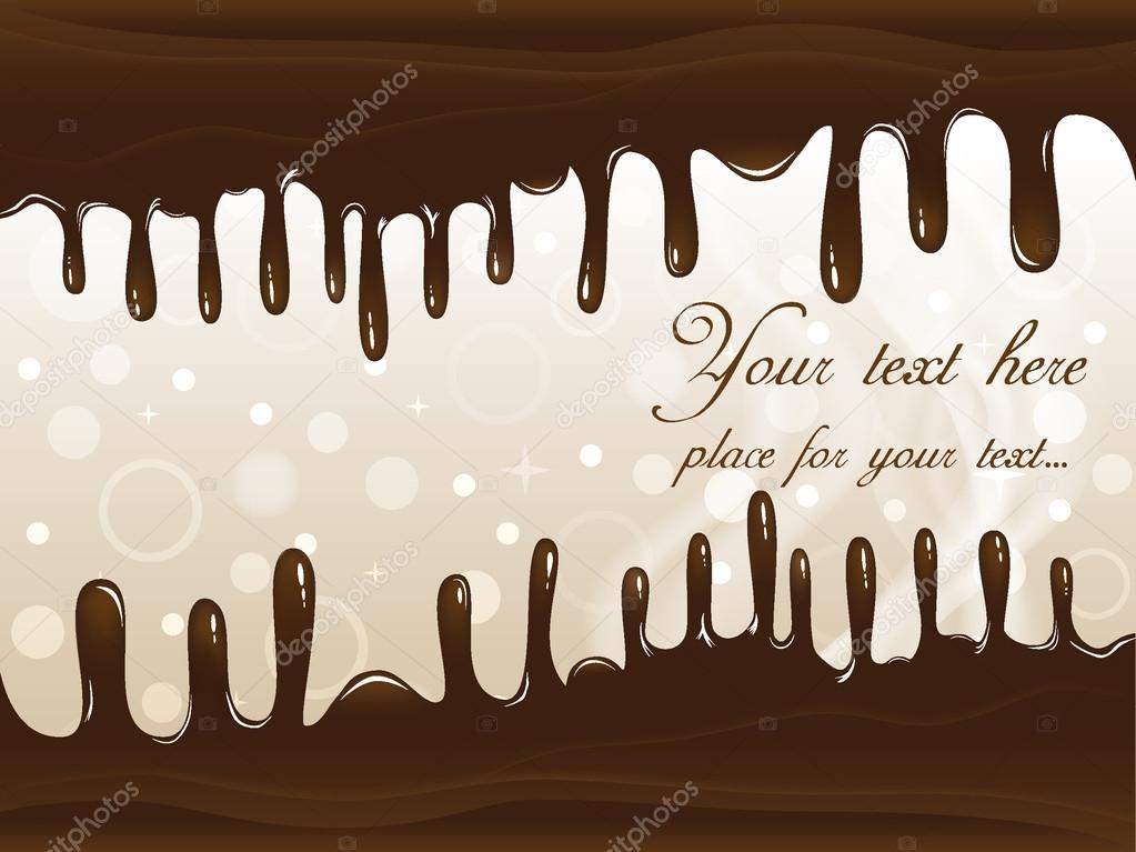 Chocolate Vector Banner — Stock Vector © Provizart #20402251
