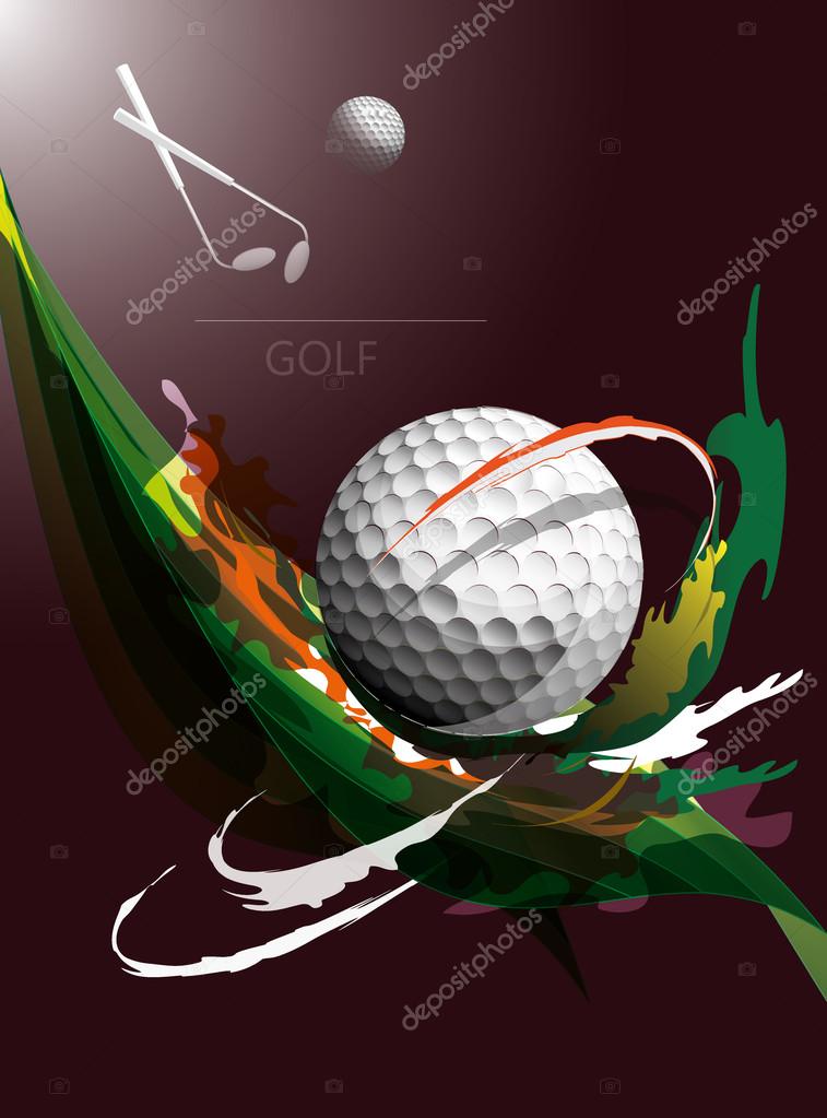 Golf Stock Vector Image by ©masha2 #23326296