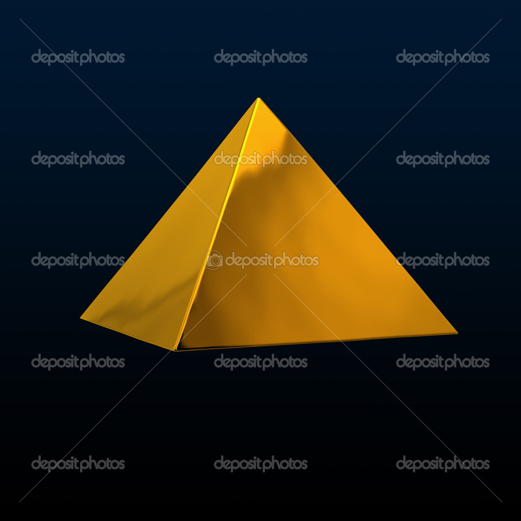 Yellow pyramid Stock Photo by ©whitehoune 31984681