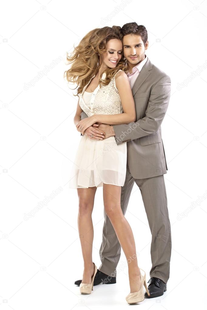 Hugging couple Stock Photo by ©konradbak 25111131