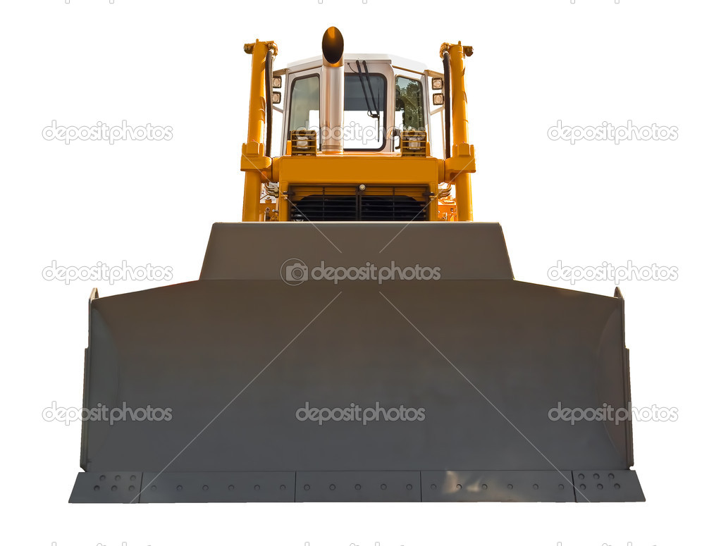 Bulldozer Front View
