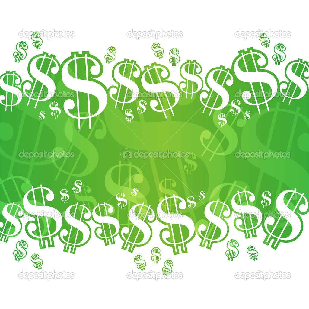 Dollar Background Design Stock Vector Image by ©rach27 #40853401