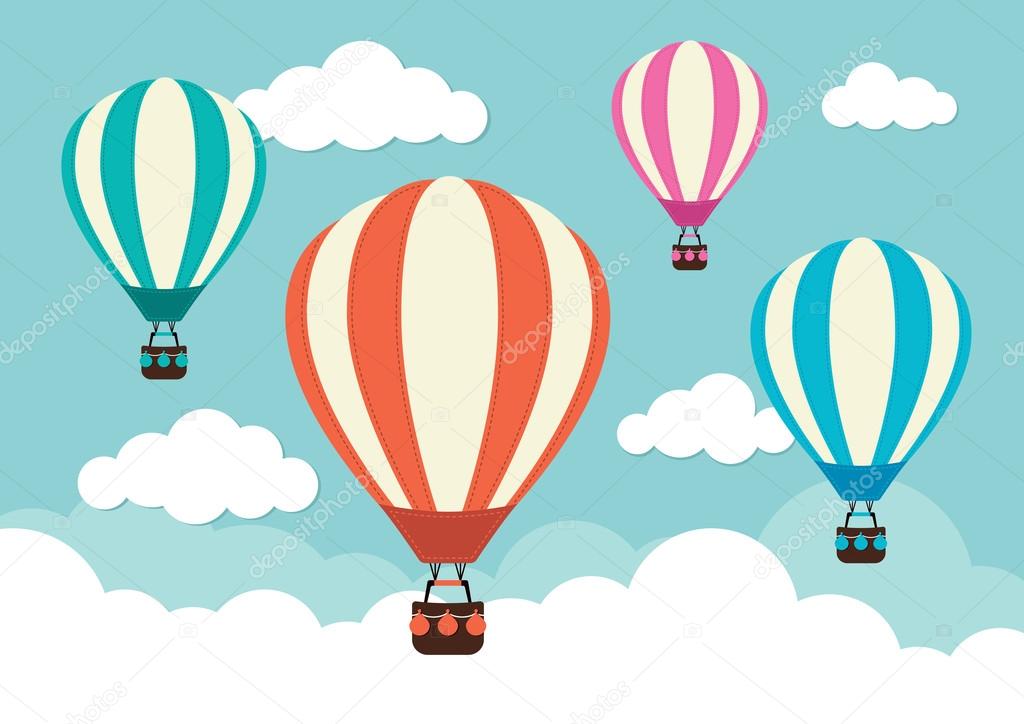 Hot Air Balloons Illustrations