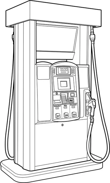 Fuel Pump Nozzle Coloring Pages