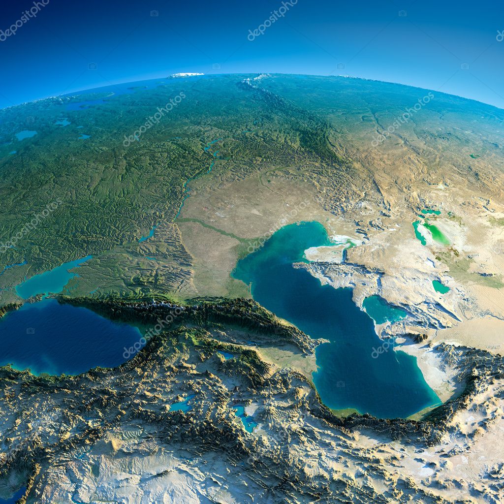 Detailed Earth. Caucasus — Stock Photo © Antartis #42054333 Detailed Earth. Caucasus — Stock Photo © Antartis #42054333