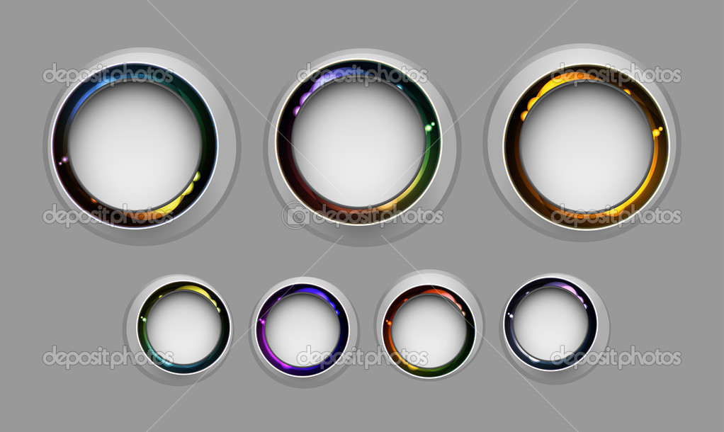 Buttons Stock Vector by ©kjolak 16780677