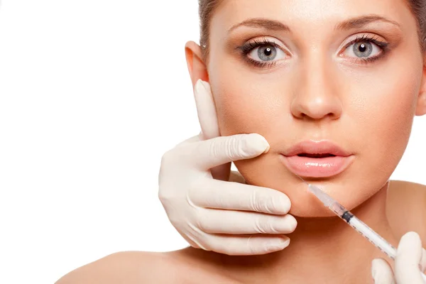 Syringe injection beauty concept Stock Photo by ©chesterf 22208745