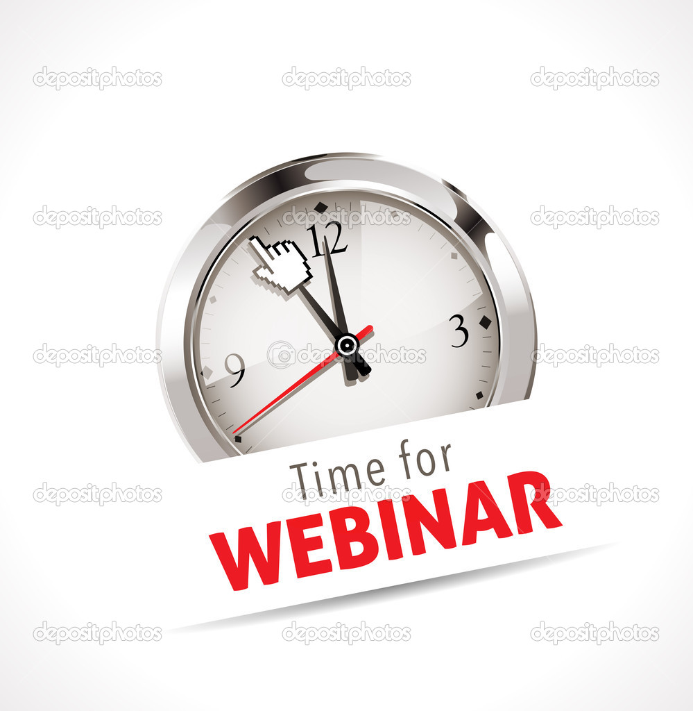 Stopwatch - Time for webinar Stock Vector Image by ©kosecki #45456809