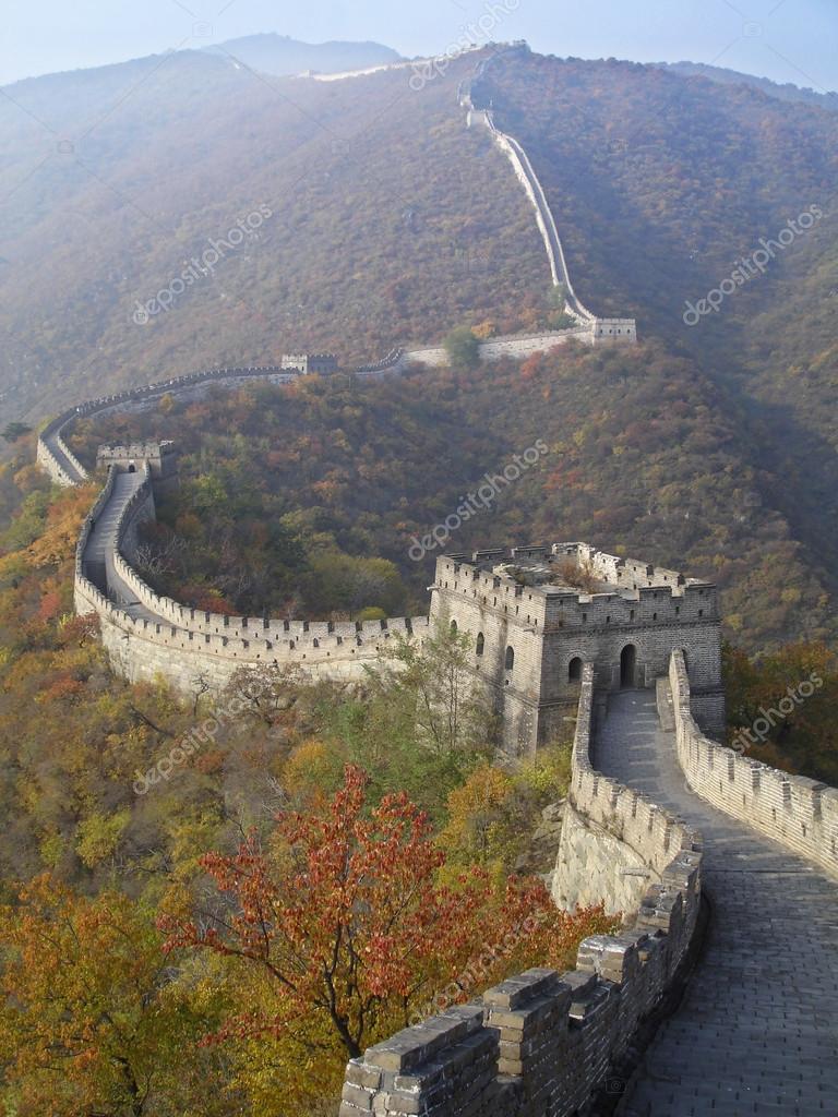 Great China Wall Fortress Stock Photo by ©andrej.glucks 18172219