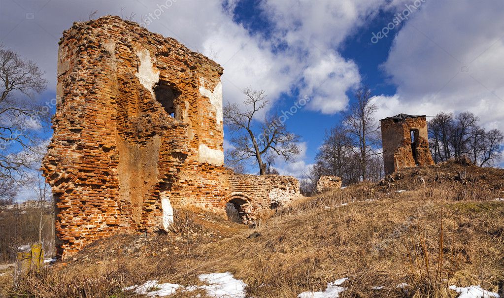 Fortress ruins — Stock Photo © ligora #43382869