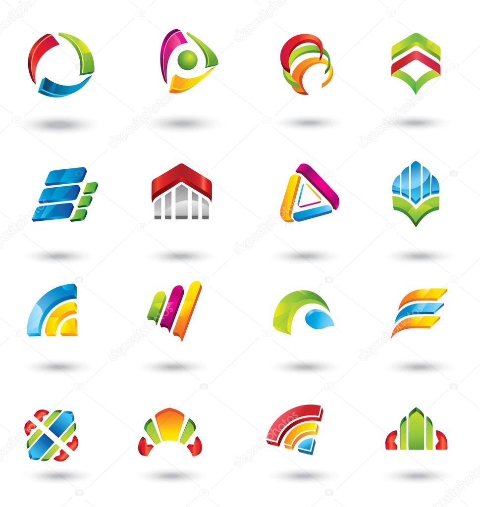 Set of design elements. Stock Vector Image by ©nuraschka #24987623