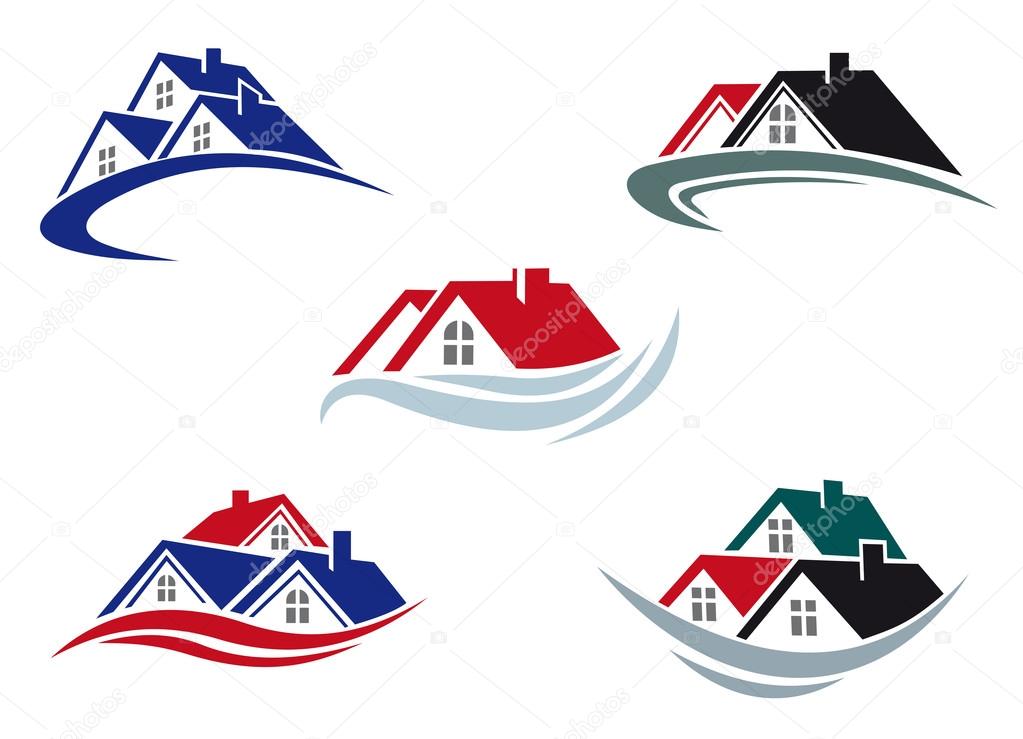 Techos de la casa Vector de stock #13878965 de ©Seamartini