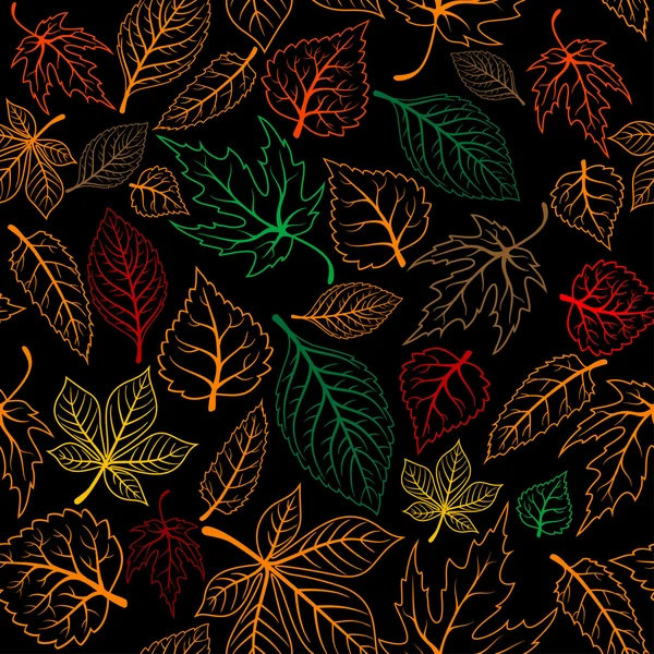 Dark leaves background ⬇ Vector Image by © LisaShu | Vector Stock 5910894