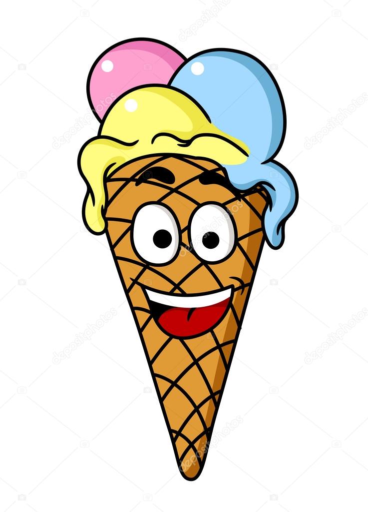 Funny ice cream Stock Vector Image by ©Seamartini #33247319