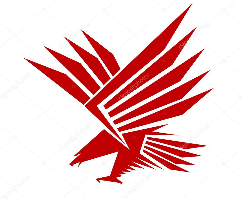 Falcon mascot Stock Vector by ©Seamartini #39131247