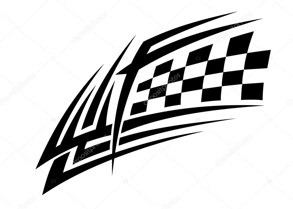 Tribal Fox Racing Tattoo