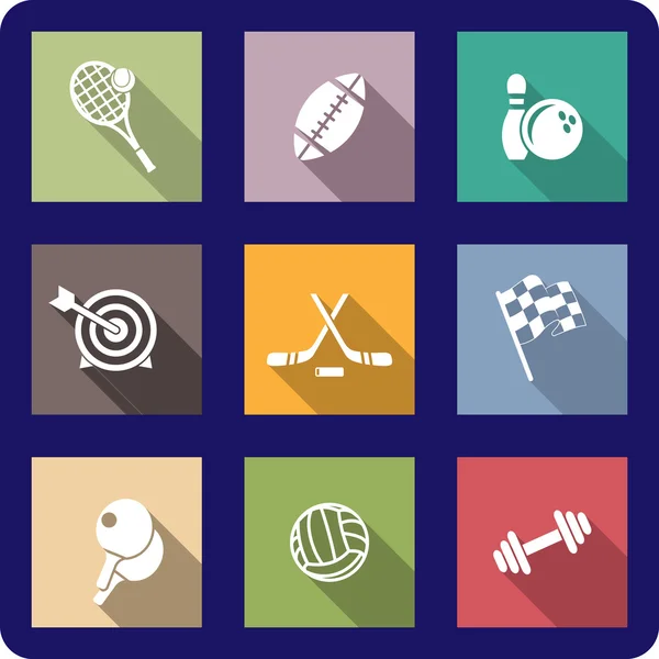 Sport symbols and sporting items round badge Stock Illustration by ...