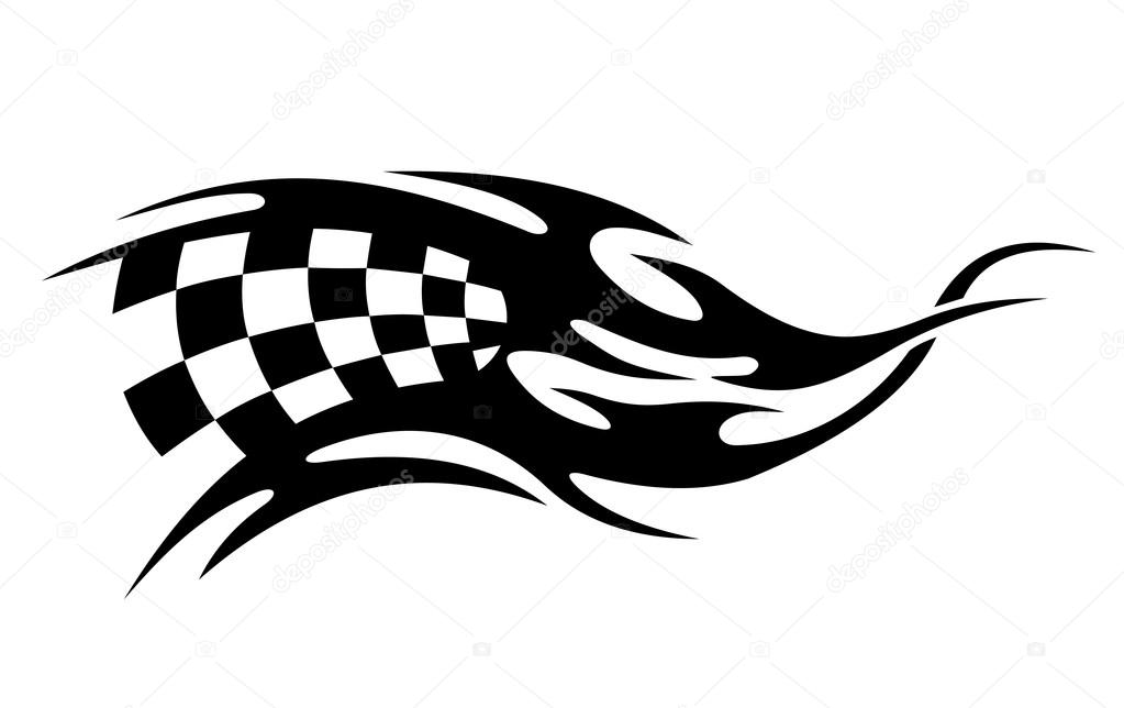 Checkered Flag Tattoo Designs 20+ Racing Flag Tattoo Stock Photos,
