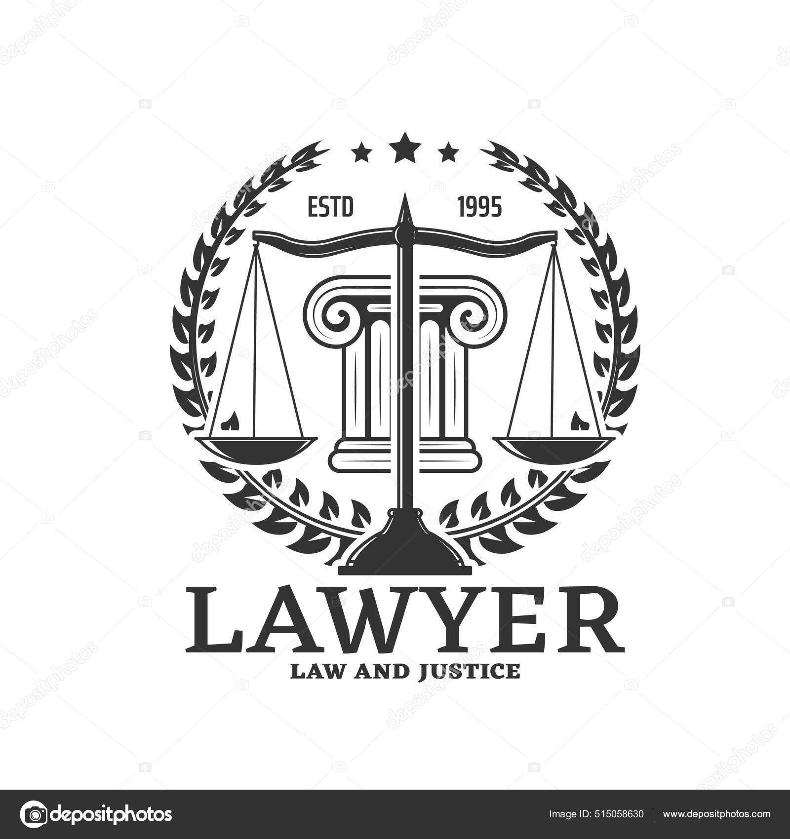 Attorney Symbol Vector