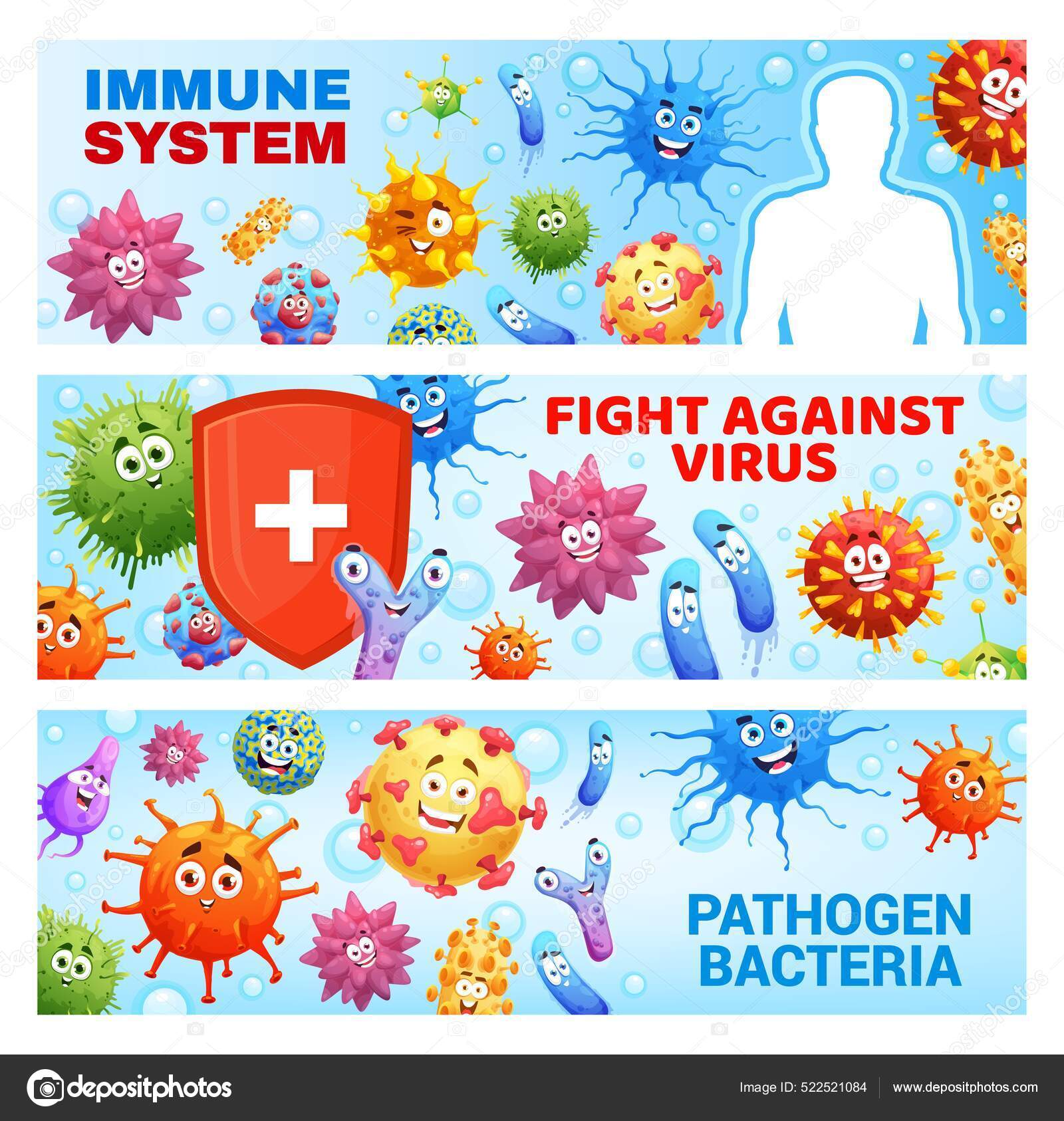 Immune System Cartoon