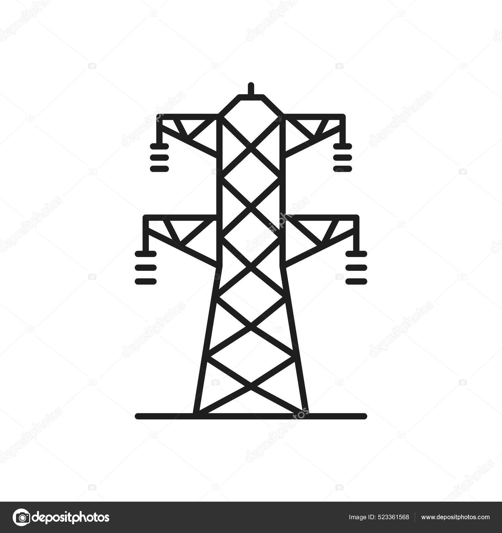 Electricity Pylons Icon