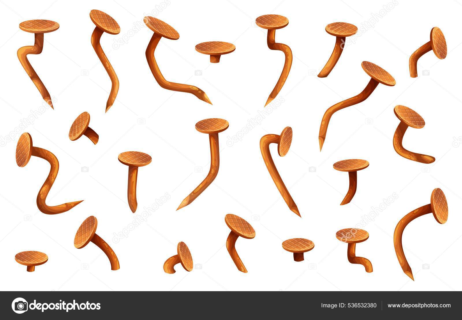 Rusty Nail Vector