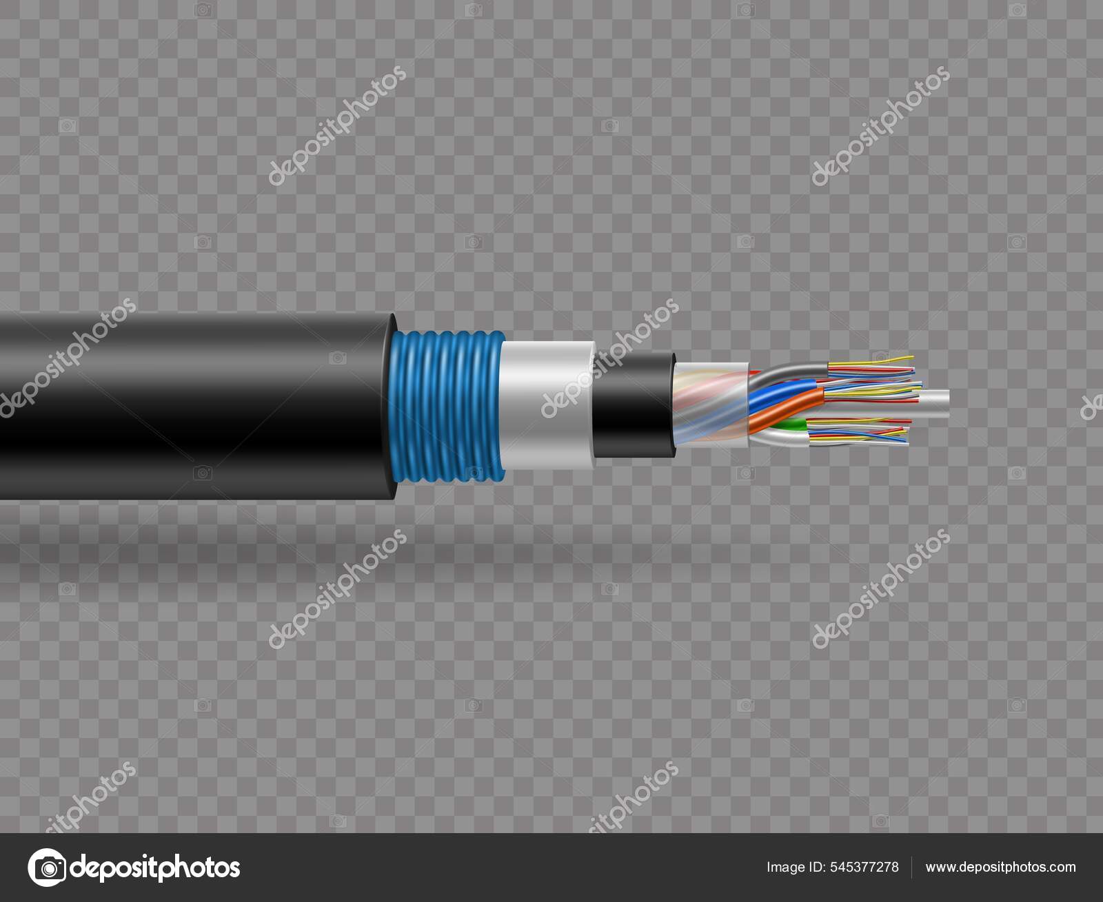 Fiber Optic Cable Cut