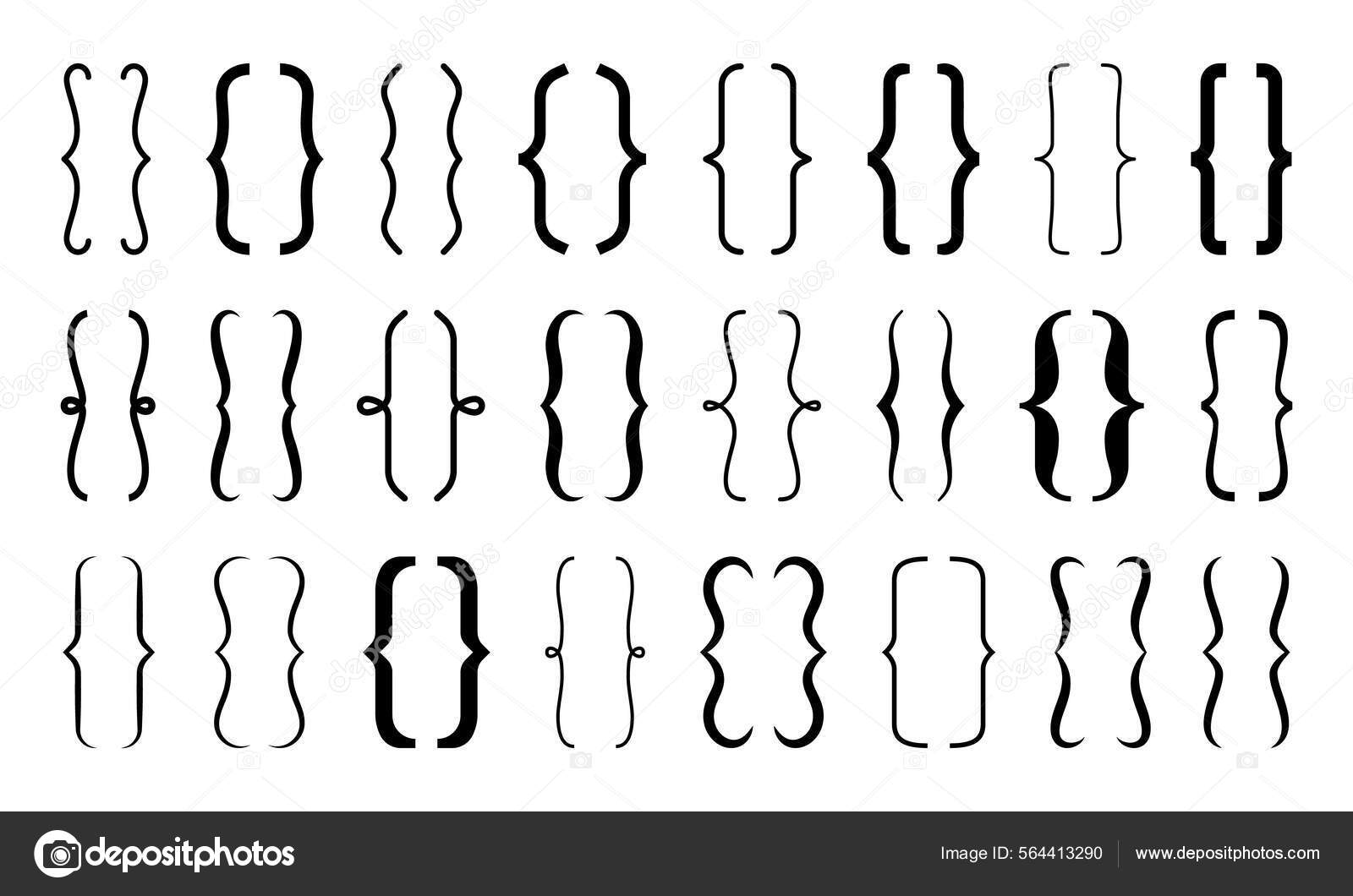 Parentheses Brackets