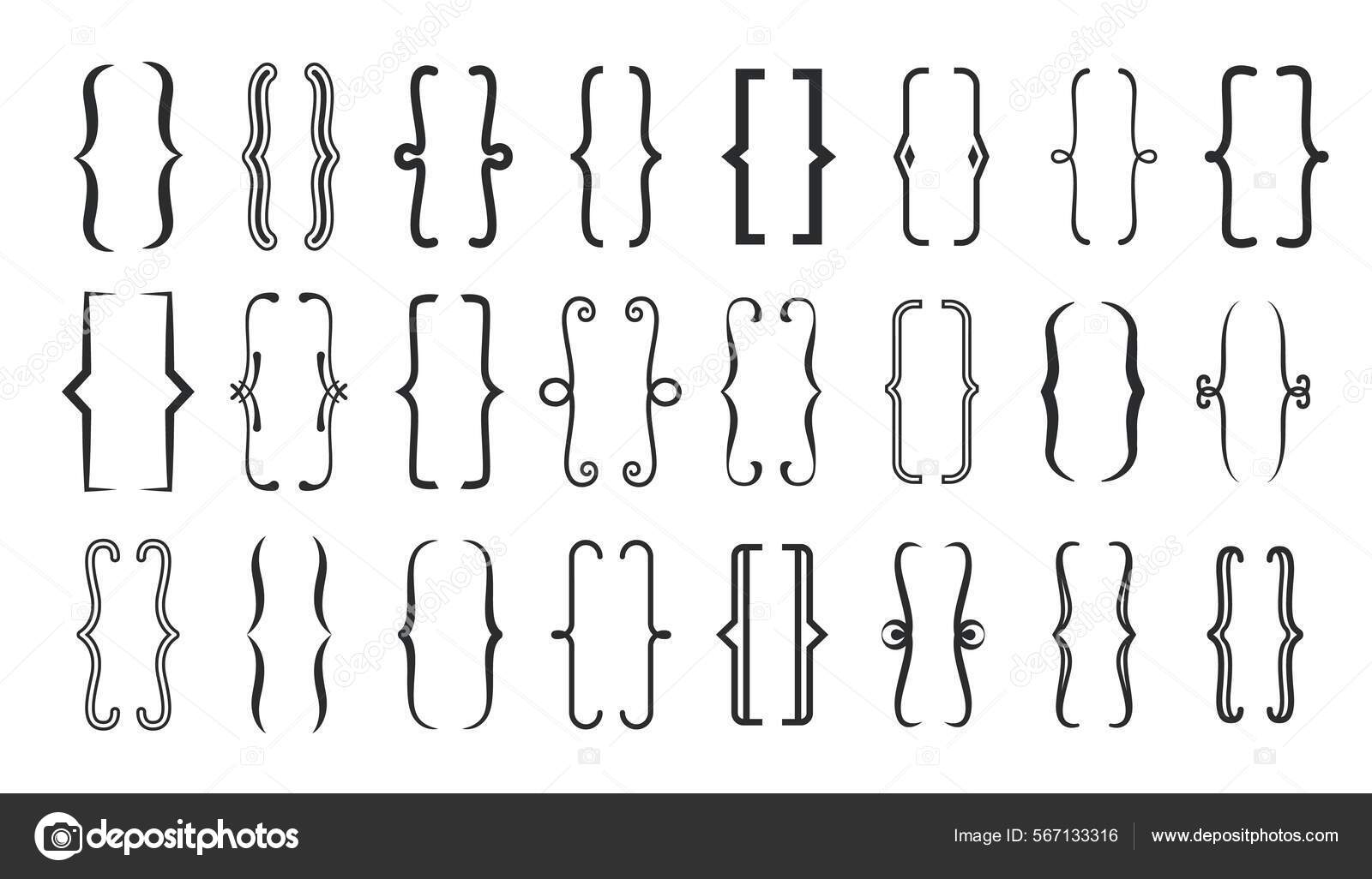 Parentheses Brackets