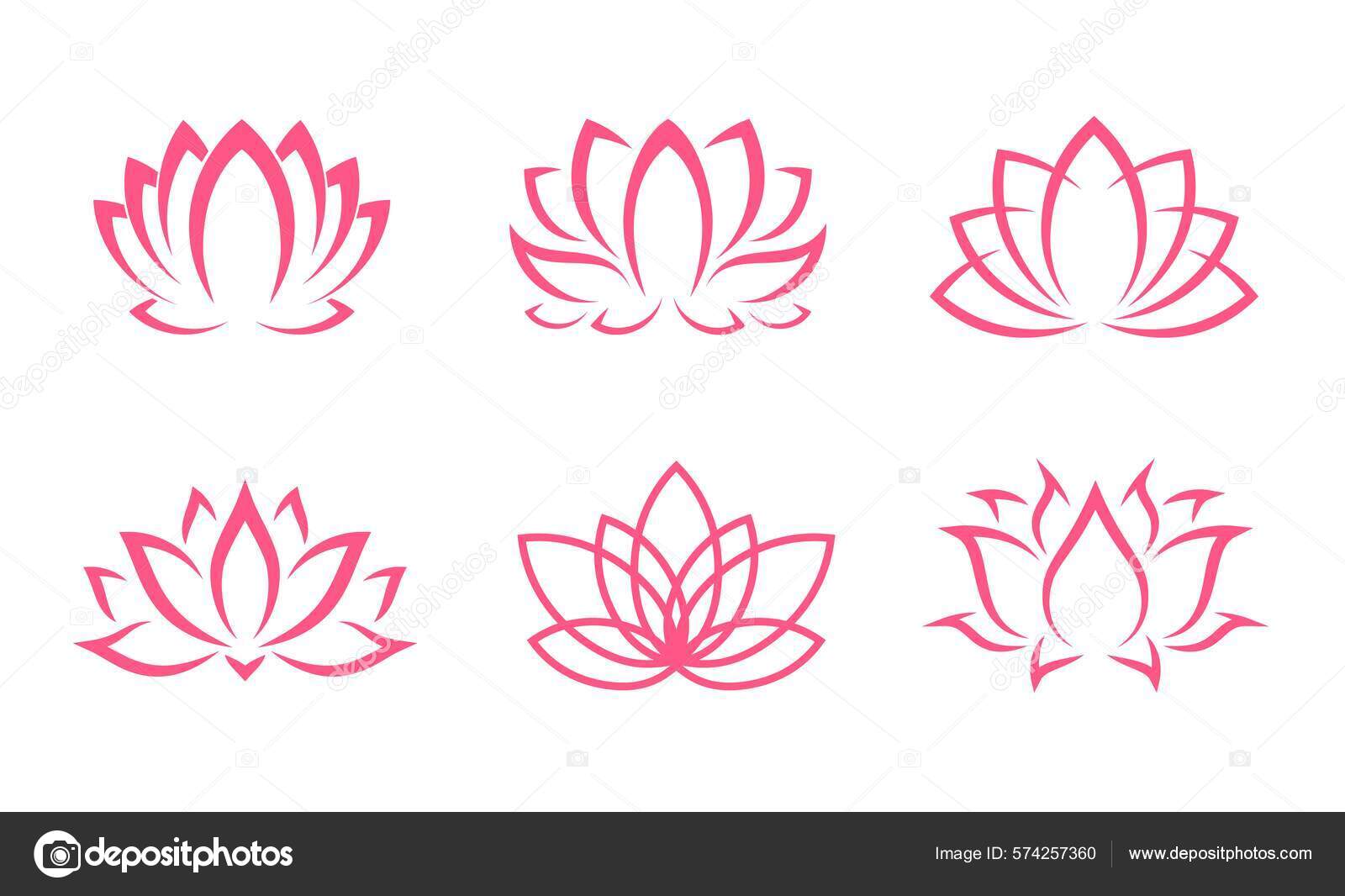 Motifs De Fleurs De Lotus Indiennes Fleur Lotus Bijoux : En Argent