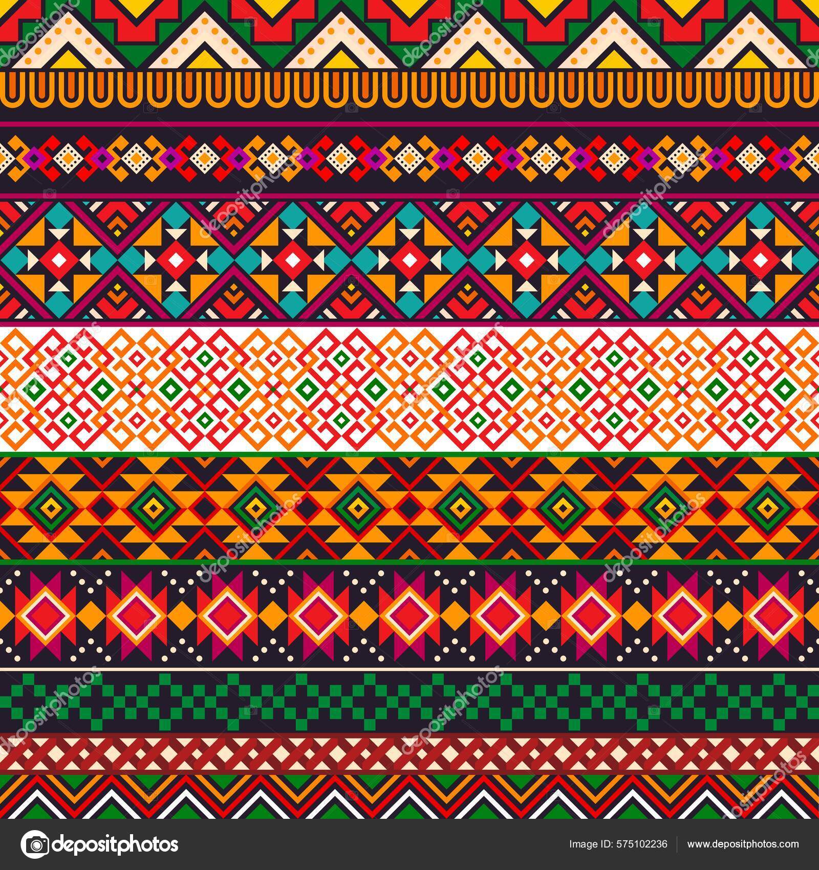 African Borders And Frames