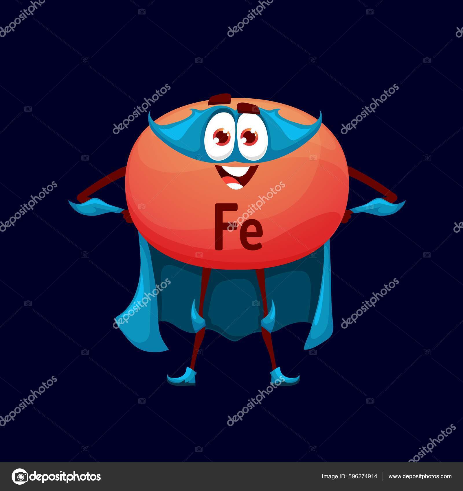 Mineral Cartoon Character