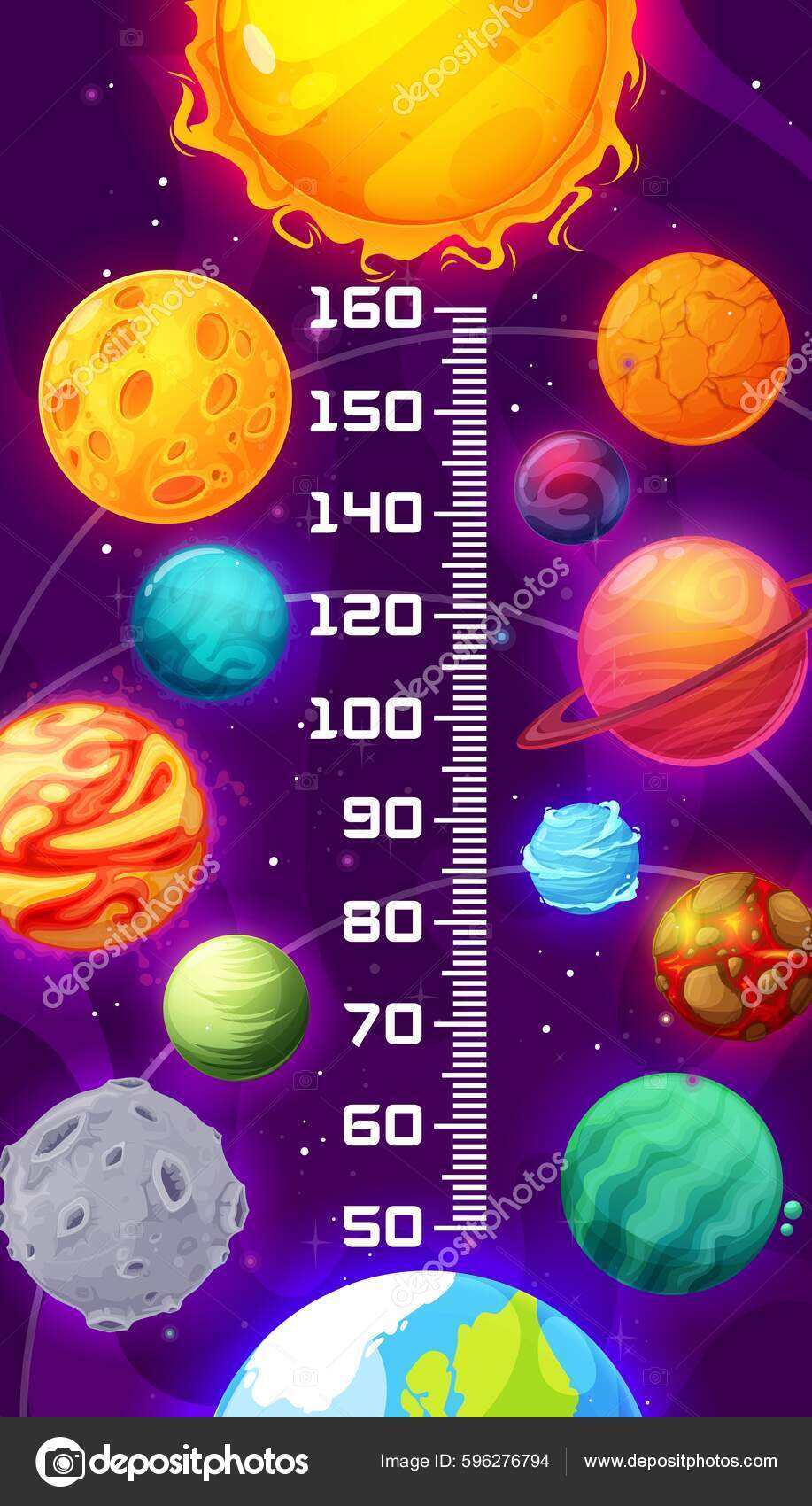 Solar System Chart For Children