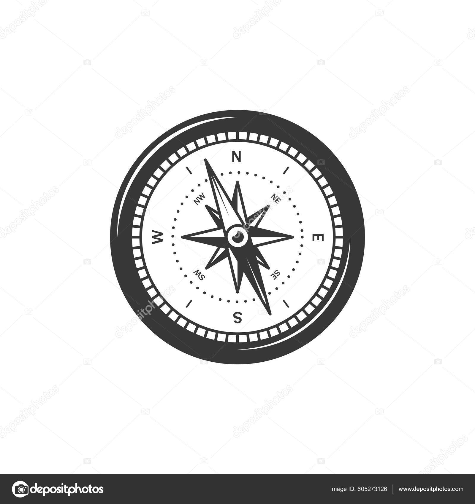 Spain Culture Compass Seafaring Spanish Sailing Traditions Vector Icon ...