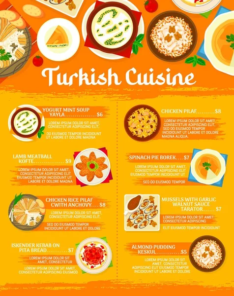 Turkish menu Stock Photos, Royalty Free Turkish menu Images | Depositphotos