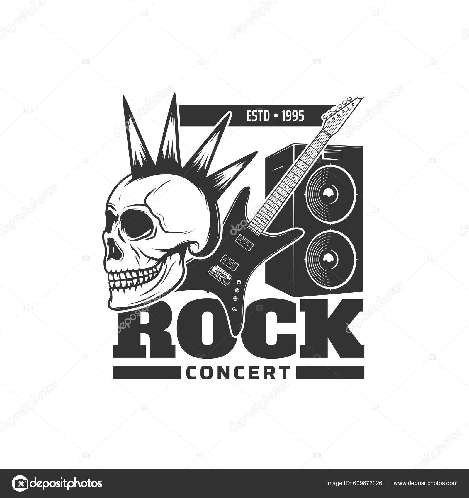 Logotipo De Bandas De Metal Y Punk