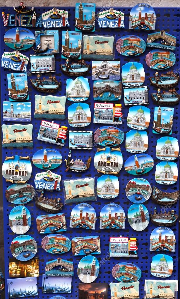 Venice souvenir magnets — Stock Photo © angelp #12060377